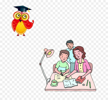 Free: Student Homework Child Poster - Parents teaching png download ...
