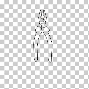 Free: SVG alicate dibujo colorear - nohat.cc