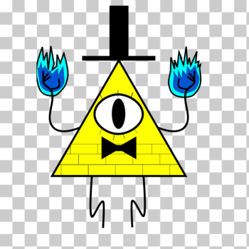 Free: Bill Cipher Gravity Falls Character Human behavior, bill cipher ...