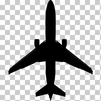 Free: SVG Boeing 737 vector silhouette - nohat.cc