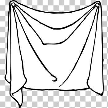 Free: curtain & drapes icon with white background in clay style - nohat.cc