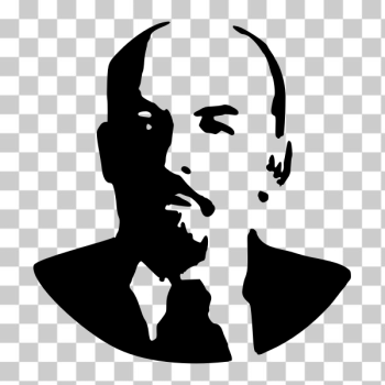 Free: SVG Lenin stencil vector art - nohat.cc