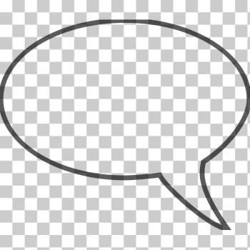 Free: SVG Vector image of left sided speech bubble - nohat.cc
