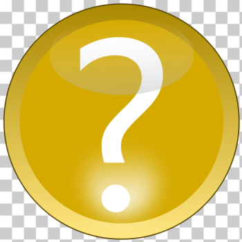 Free: SVG Yellow question mark sign vector image - nohat.cc