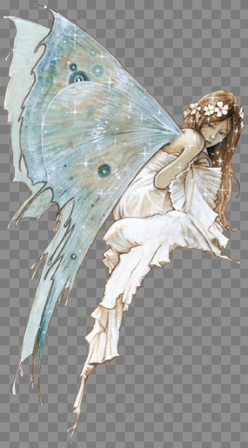 Free: The Blue Fairy by Jean-Baptiste Monge Transparent | Fairies in ...