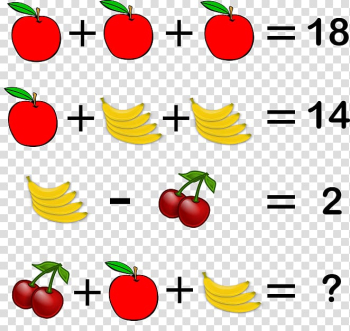 Free: Three red apples illustration, Fruit Math Mathematics ...