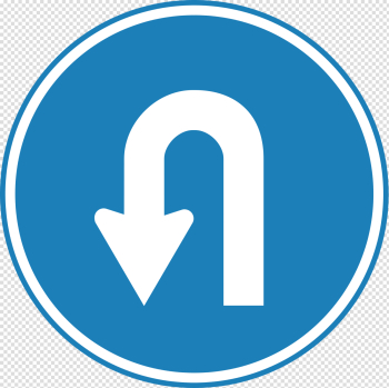 Free: U Turn Sign PNG Image with Transparent Background - nohat.cc
