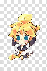 Free: Vocaloid Chibi Render, anime character graphic transparent ...