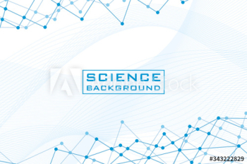 Free: white science background with lines structures - nohat.cc