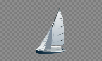Free: Yacht Sailing PNG Image - nohat.cc