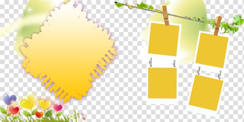 Free: Frame, Yellow Frame transparent background PNG clipart - nohat.cc