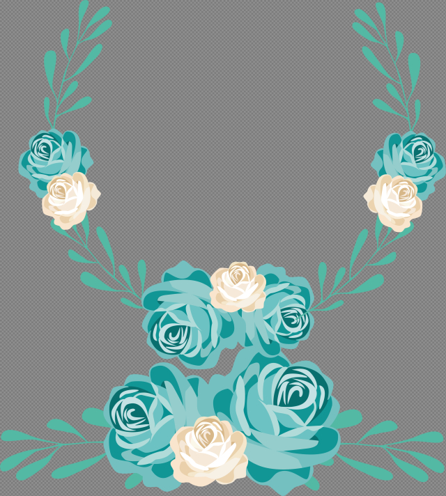 Free: 15 Turquoise flower png for free download on mbtskoudsalg - nohat.cc