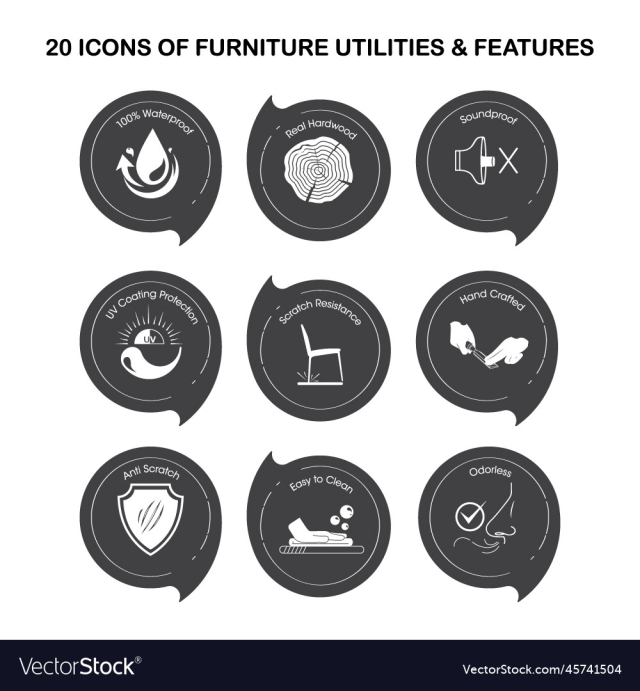 Free: 20 icons of furniture utilities features - nohat.cc