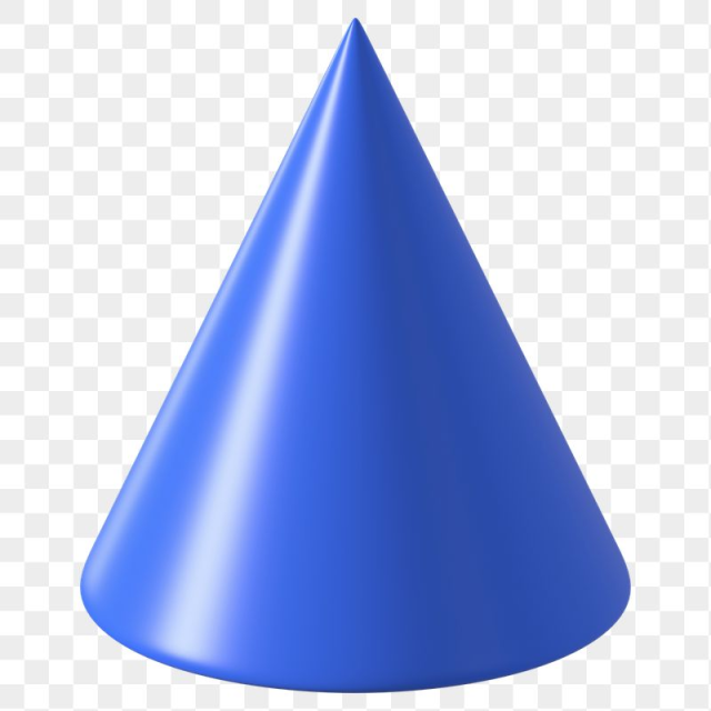 Free: 3D blue cone png, geometric | Free PNG - rawpixel - nohat.cc