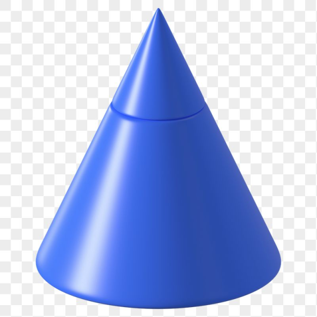 Free: 3D blue cone png, geometric | Free PNG - rawpixel - nohat.cc