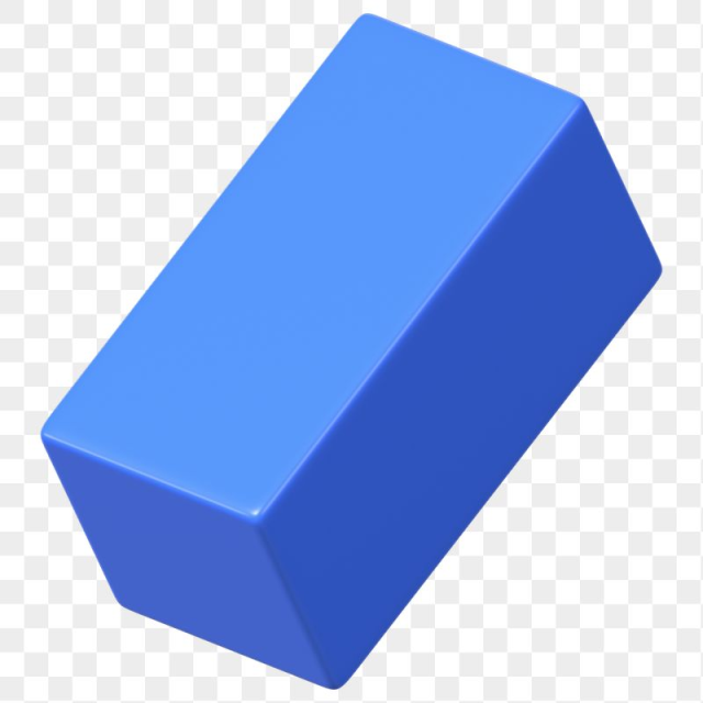 Free: 3D blue cuboid png, geometric | Free PNG - rawpixel - nohat.cc