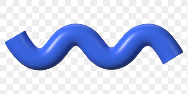 Free: 3D blue squiggle png, wavy | Free PNG - rawpixel - nohat.cc