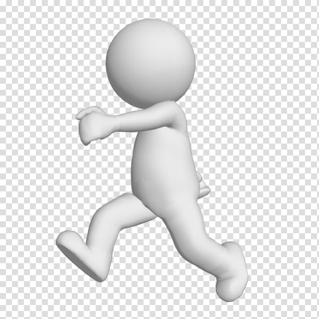 Free: 3D computer graphics Animation 3-D Man, PROBLEM transparent ...