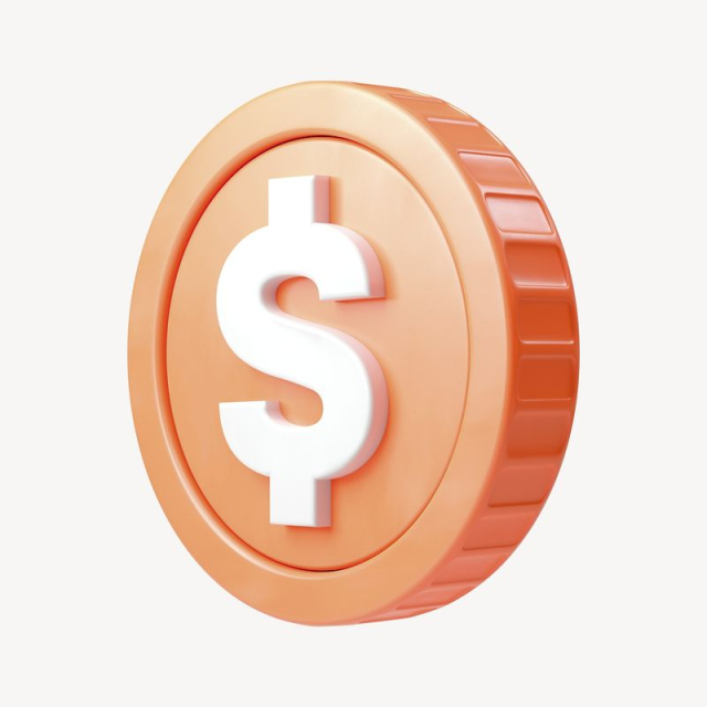 Free: 3D dollar sign coin, finance | Free Photo - rawpixel - nohat.cc