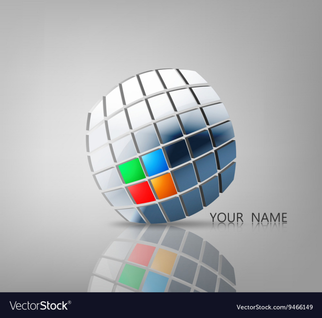Free: 3d square vector image - nohat.cc