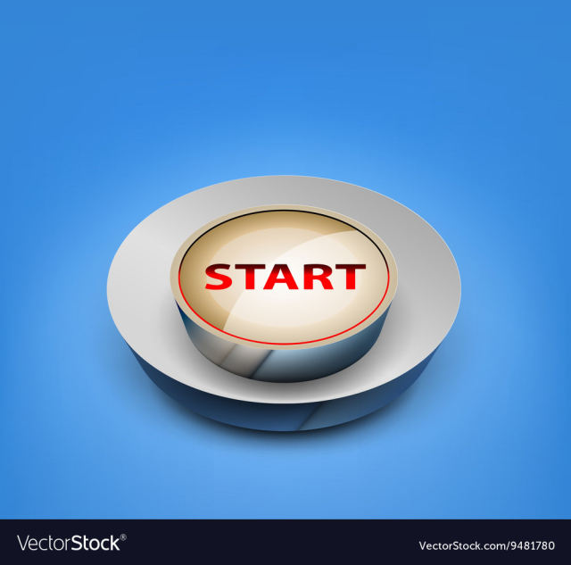 Free: 3D start button vector image - nohat.cc