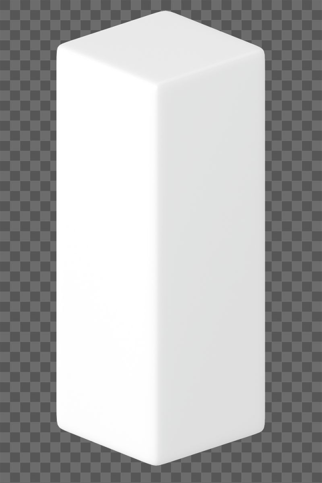 Free: 3D white cuboid png, geometric | Free PNG - rawpixel - nohat.cc