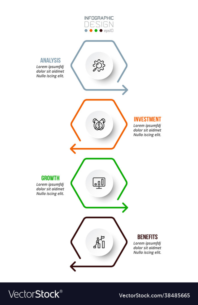 Free: 4 step process work flow infographic template - nohat.cc
