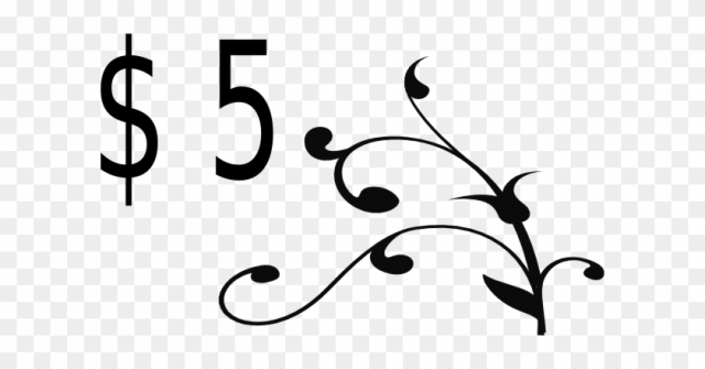 Free: $5 Price Tag - Tree Branch Clip Art - nohat.cc