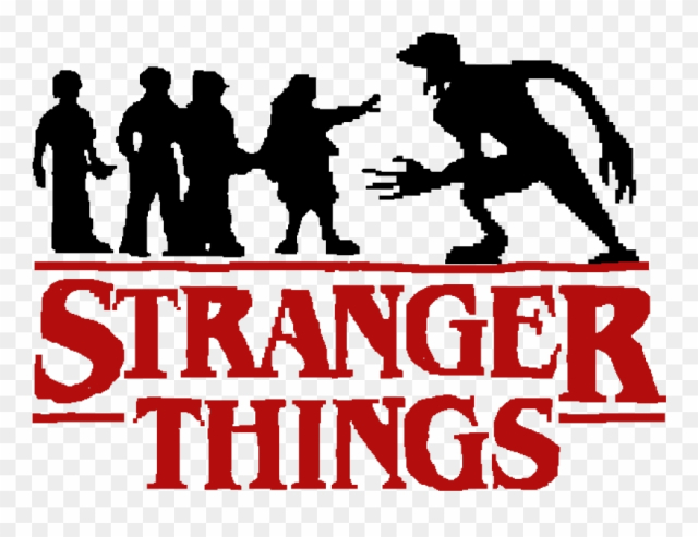 Stranger Things Logo Svg 604 Logo De Stranger Things Png Clipart
