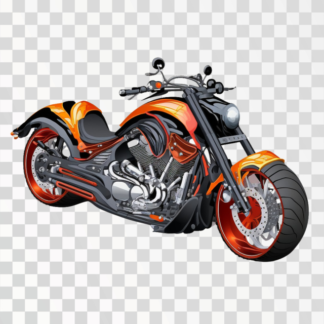 Free: A motorcycle on PNG transparent background - nohat.cc