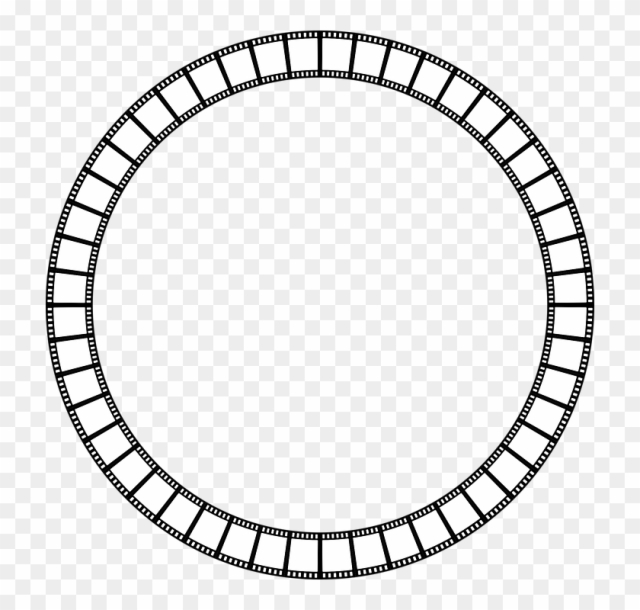 Free: Abstract, Art, Border, Camera, Cinema - Circle Vector Png Frame ...