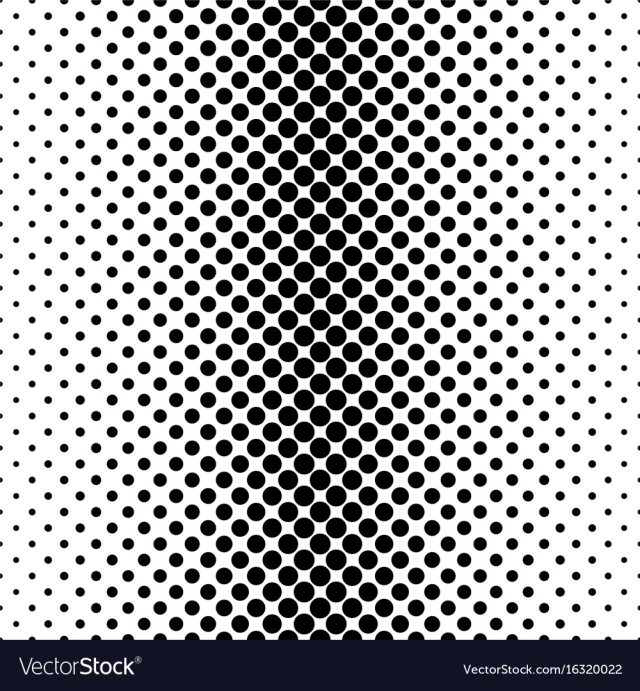 Free: Abstract black and white dot pattern vector image - nohat.cc