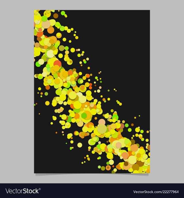 Free: Abstract blank curved confetti flyer background vector image ...