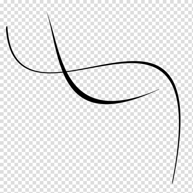 Free: Abstract Lines Brushes, black text transparent background PNG ...