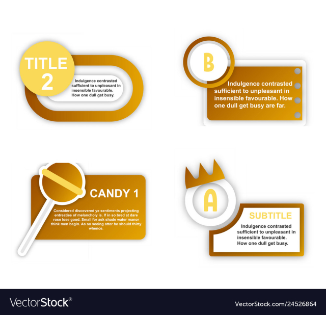 Free: Abstract paper infografics internal and external vector image ...