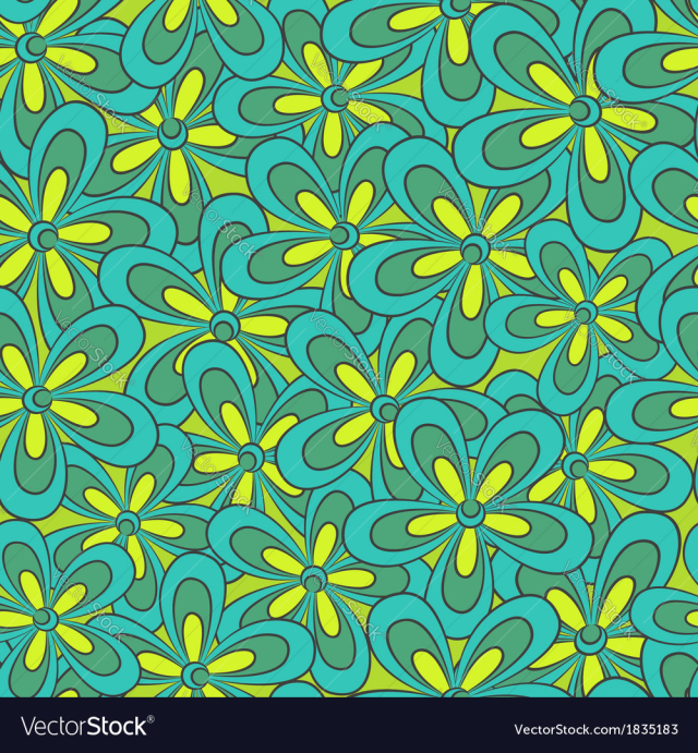 Free: Abstract seamless floral pattern vector image - nohat.cc