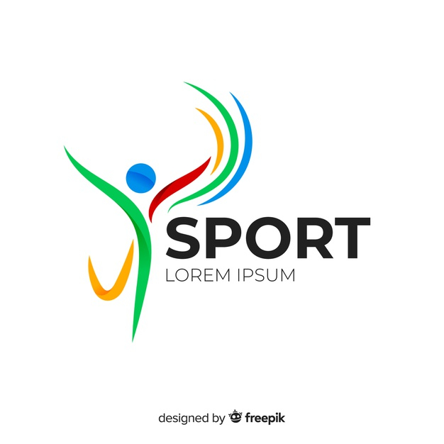 Free: Abstract silhouette sport logo flat design Free Vector - nohat.cc