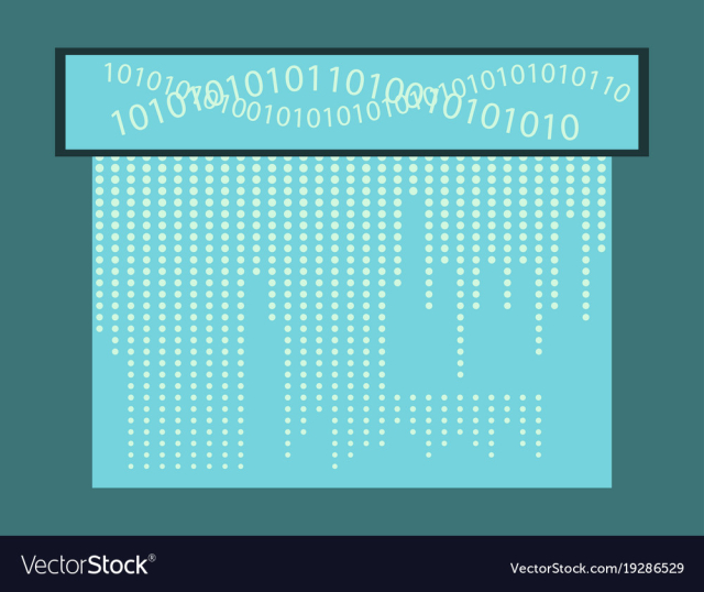 Free: Abstract technology background binary computer vector image - nohat.cc