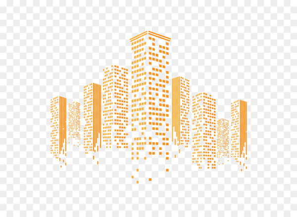 Free: Adobe Illustrator - Vector square city buildings - nohat.cc