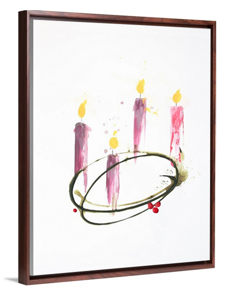 Free: Advent Wreath Abstract | shop :: lindsayletters.com | Art ...