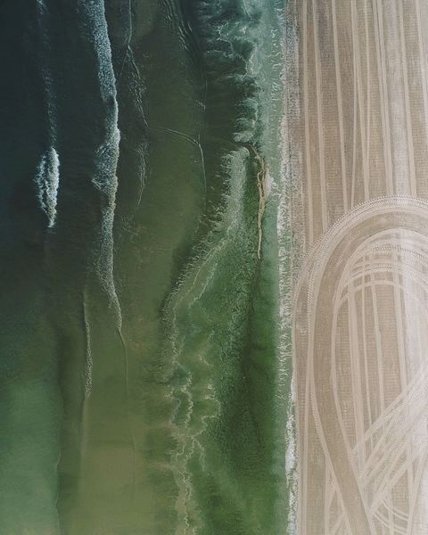 Free: aerial photo of soil and body of water - nohat.cc