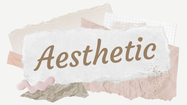 Free: Aesthetic word typography, feminine paper | Free PSD - rawpixel ...