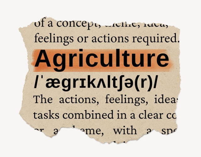 Free: Agriculture ripped dictionary, editable word | Free PSD ...