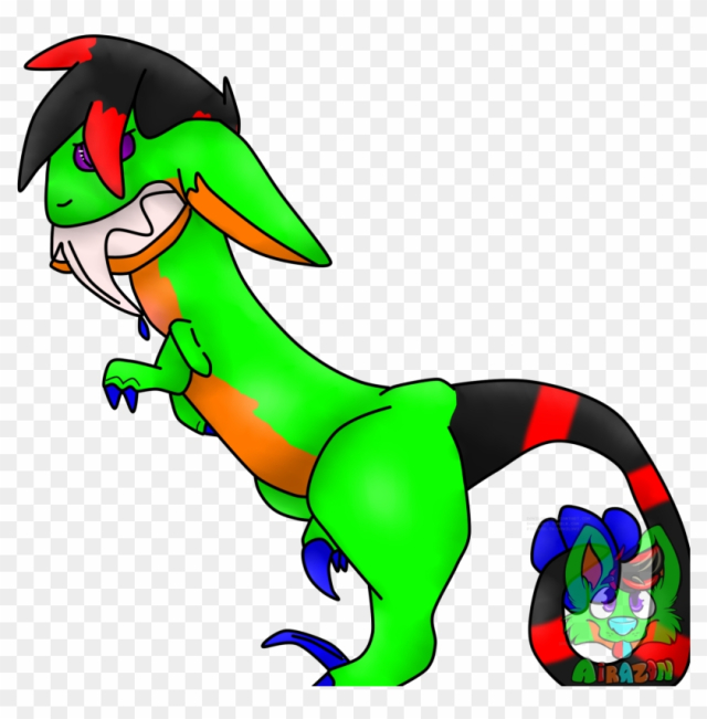 Free: Airazon The Snake Raptor T-rex Wolf By Airazone - Cartoon - nohat.cc