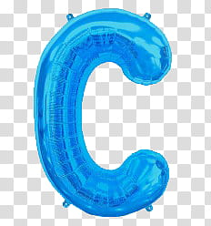 Free: Alphabet, blue C letter balloon transparent background PNG ...