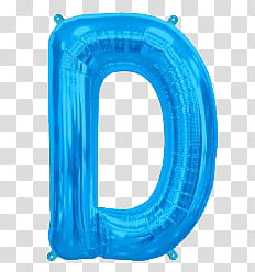 Free: Alphabet, blue D balloon transparent background PNG clipart ...
