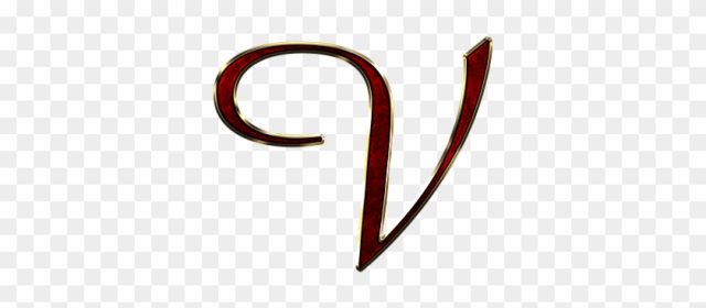 Free: Alphabet, Letter, Initial - Letter V Transparent Background ...