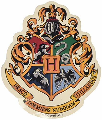 Free: Amazon.com: Harry Potter Hogwarts School Crest Sticker Large ...