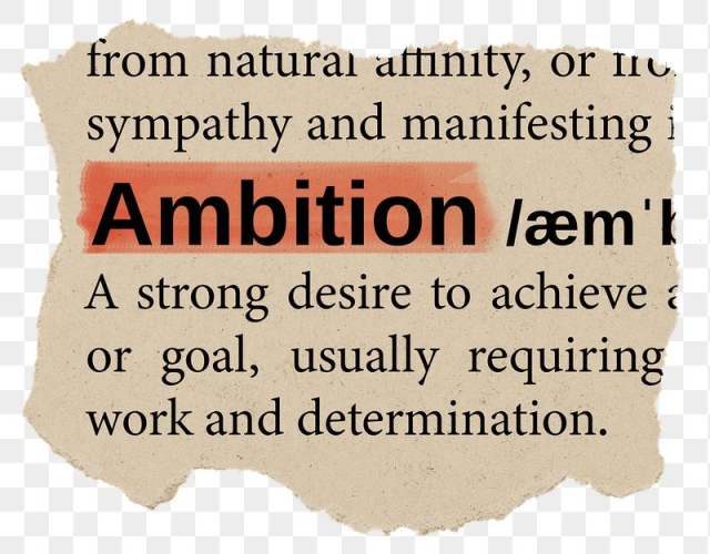 Free: Ambition png dictionary word sticker, | Free PNG - rawpixel ...