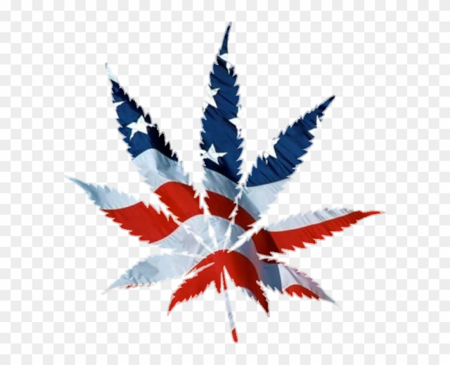 Free: American Flag Marijuana Leaf - nohat.cc